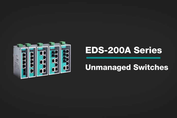 Reliable Unmanaged Switches That Fit in Your Cabinet: EDS-200A Series