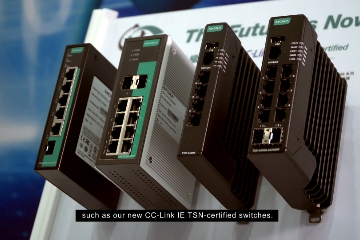 Moxa and Mitsubishi Showcase a Unified TSN Network for Smart Factories