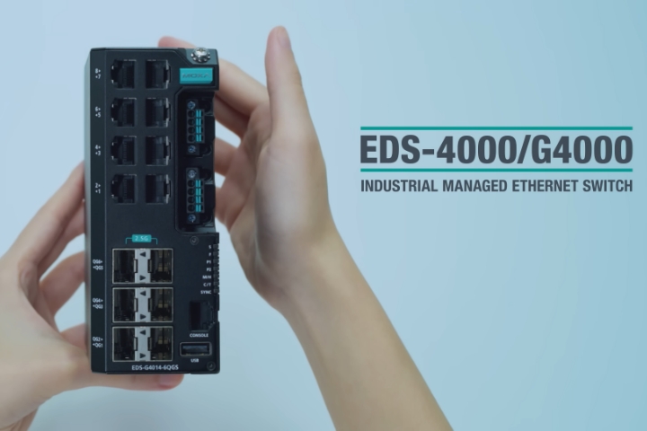 Unboxing the EDS-4000/G4000 Series | Moxa