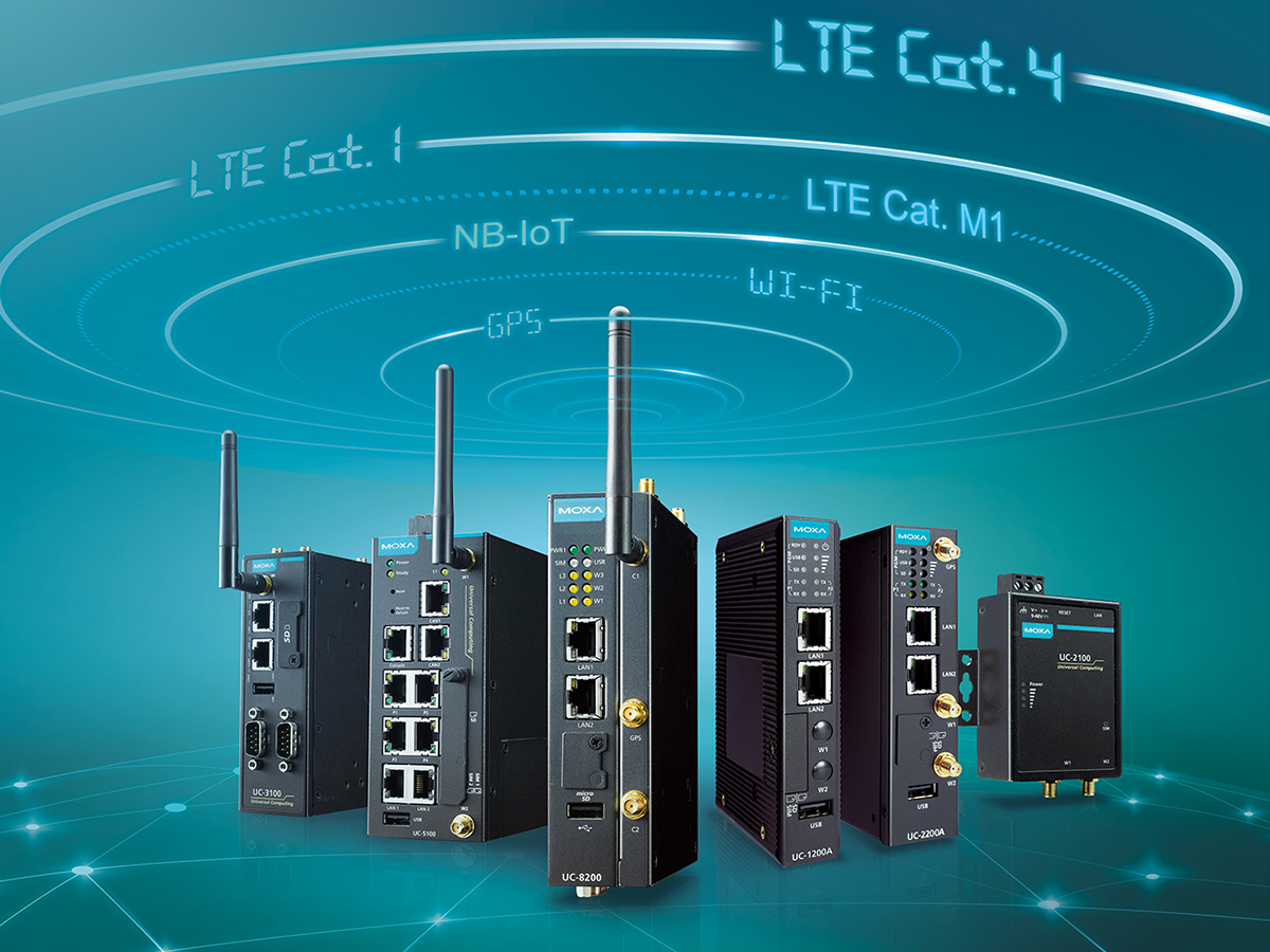 Wireless Arm IIoT Gateways with 10-Year Linux Support | Moxa
