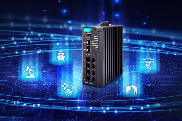 Build Your First-line Network Defense | Moxa