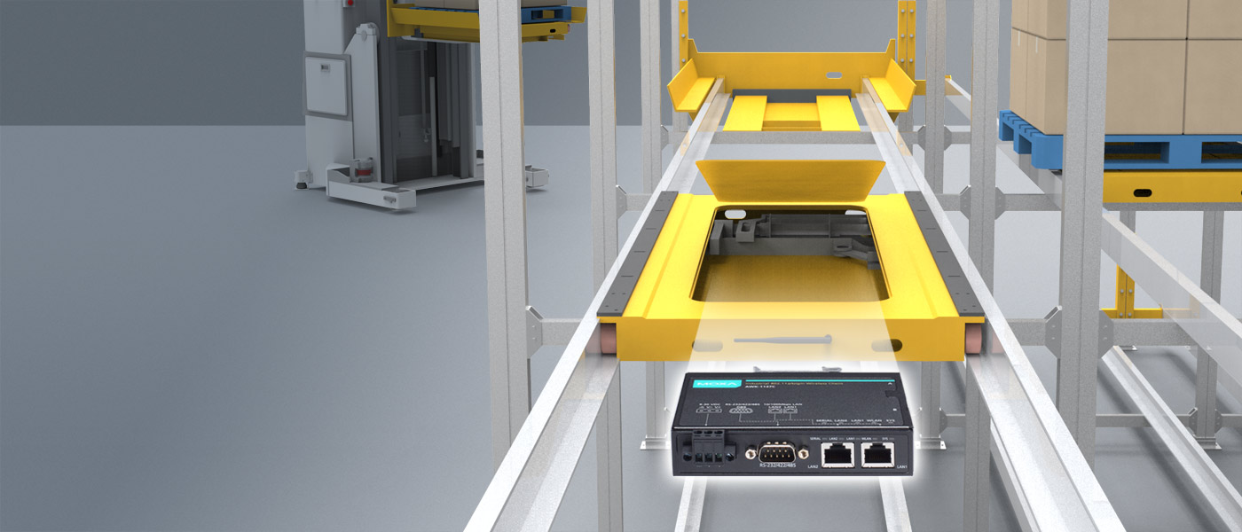 Build AWK-1137C Wi-Fi Client Into Your Machines | Moxa