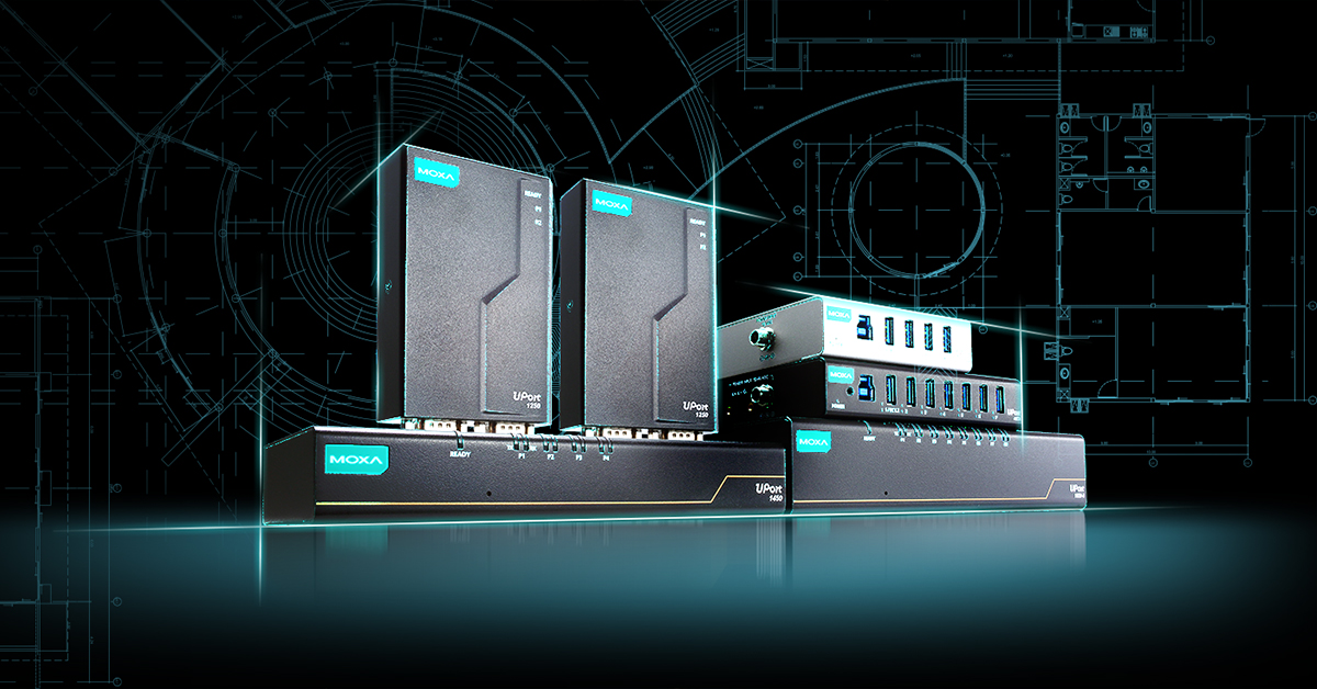 Reliable Choice for USB 3.2 Serial Converters/Hubs | Moxa
