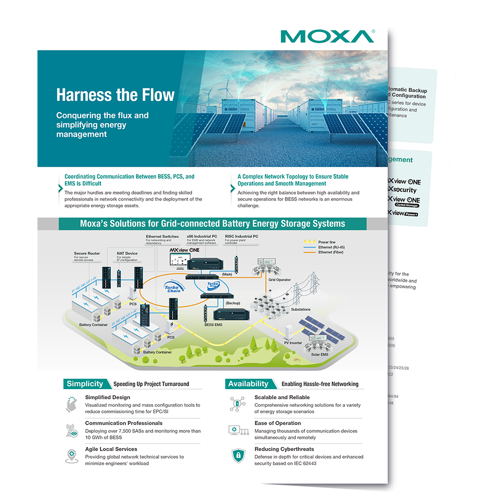 Battery Energy Storage Systems | Moxa